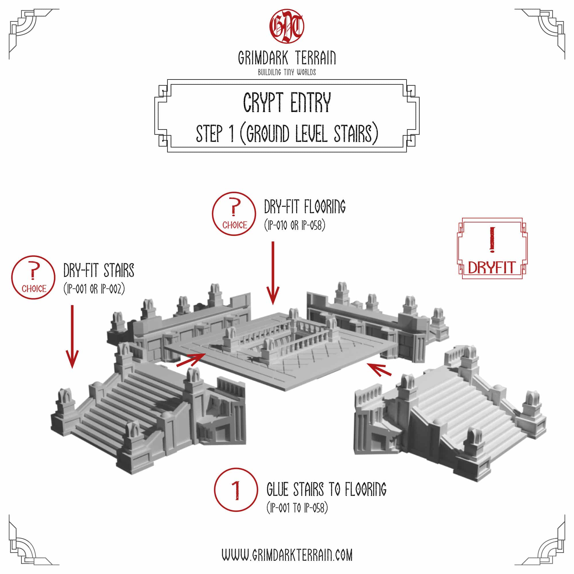 STC-008: Crypt Entry • GrimDark Terrain