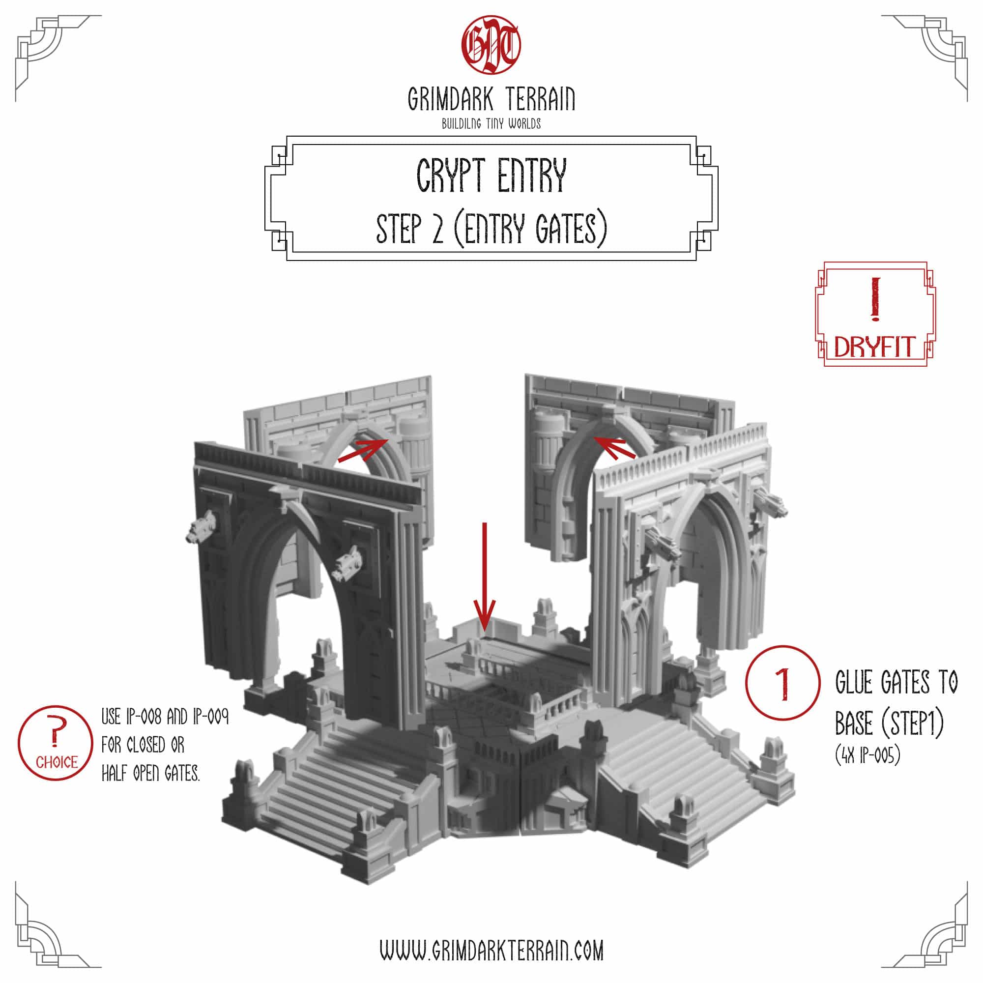 STC-008: Crypt Entry • GrimDark Terrain