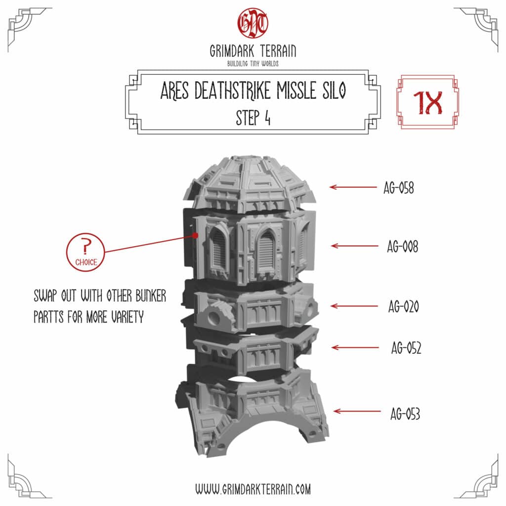 STC: Deathstrike Missle Base • GrimDark Terrain