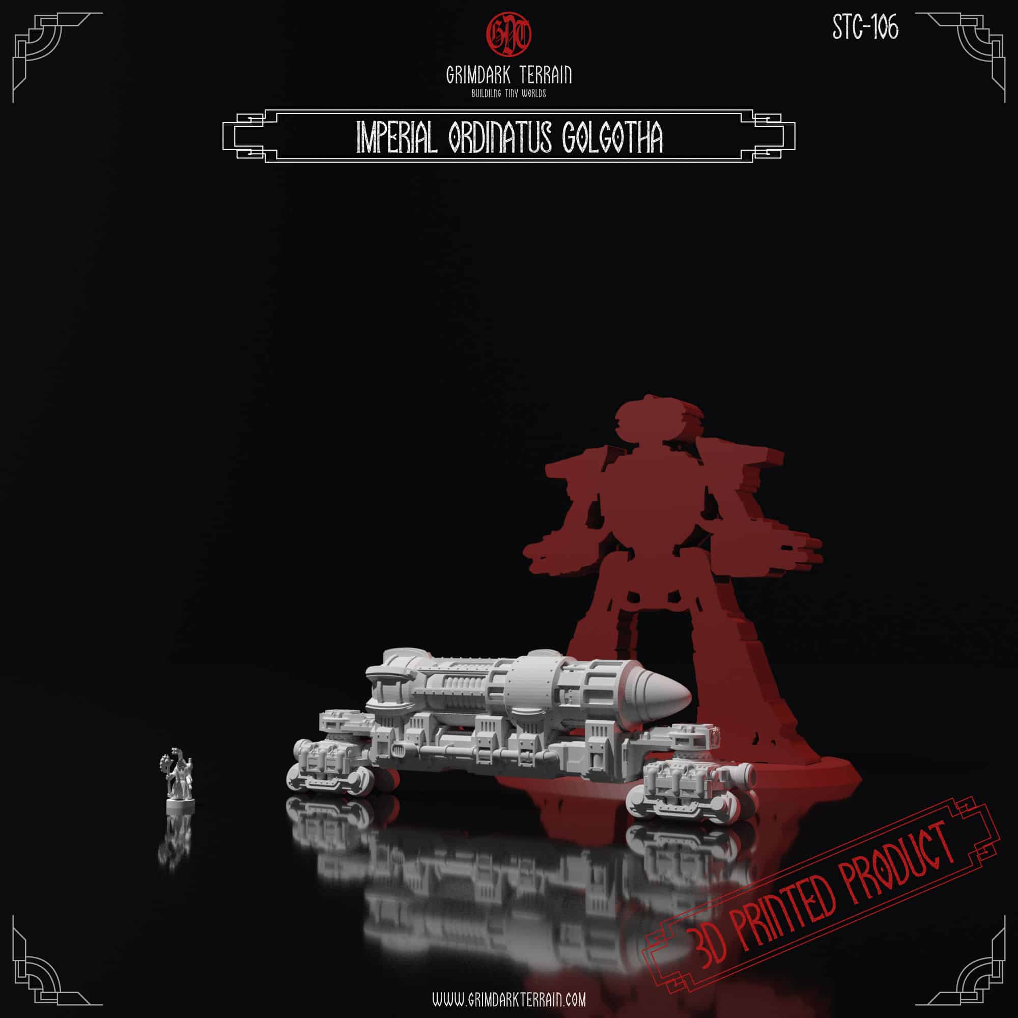 STC-106 Heresy Train - Makro-Missle Transport • GrimDark Terrain