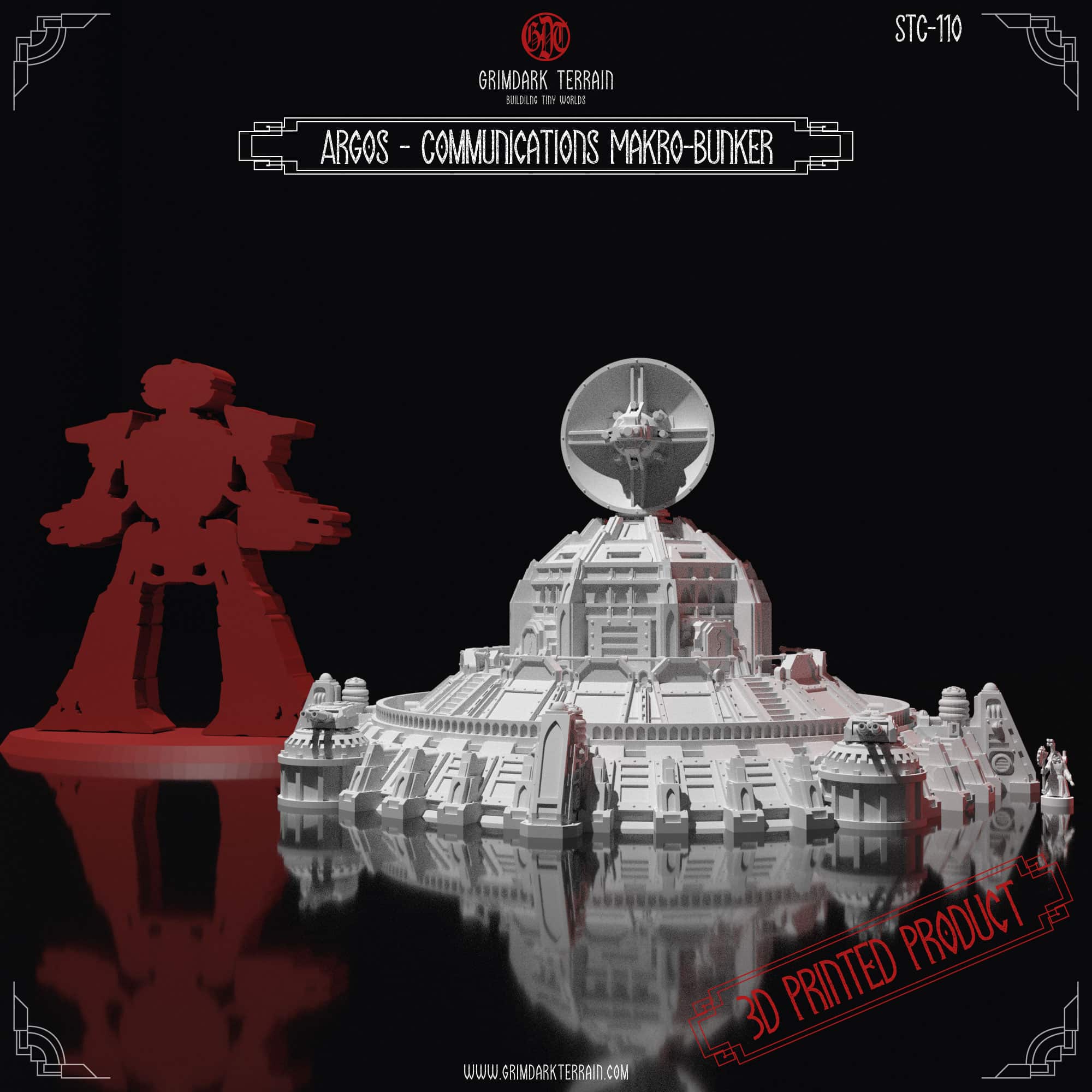 STC-110 Argos - Communications Makro-Bunker • GrimDark Terrain