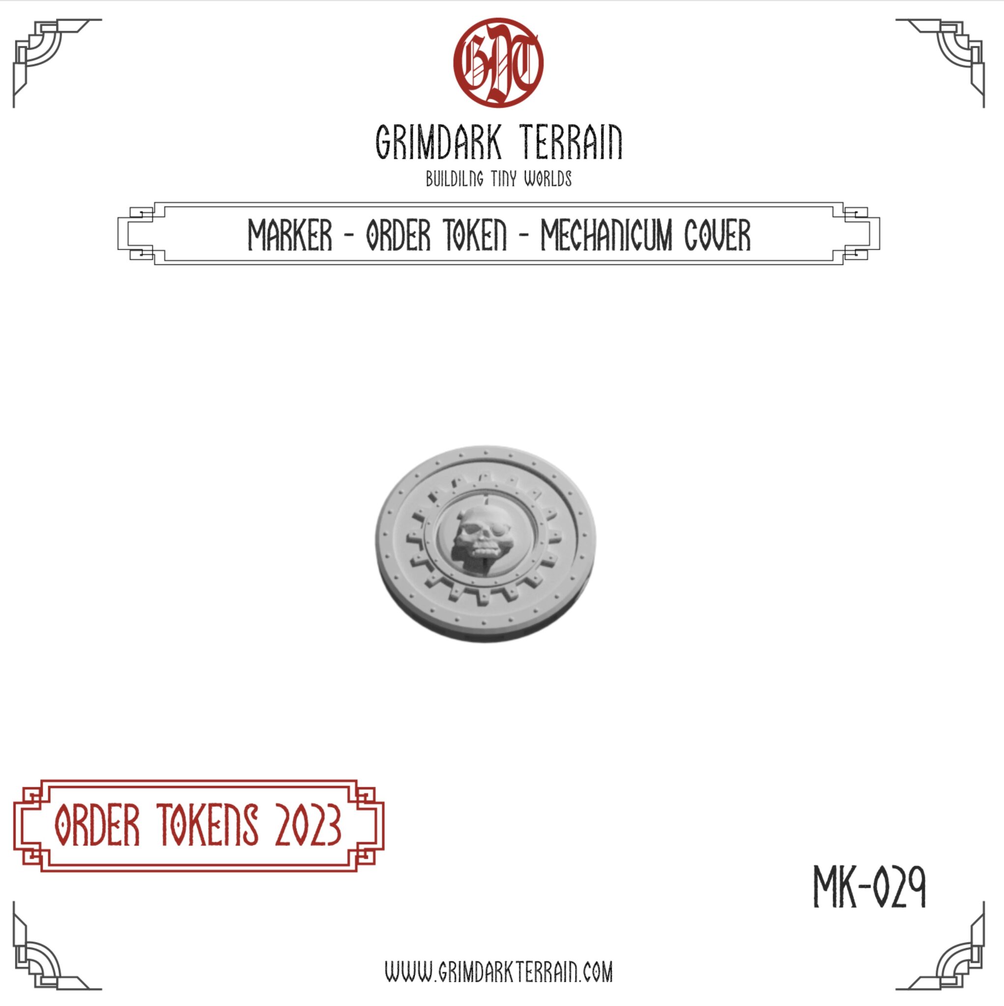 HHIL Order Tokens • GrimDark Terrain