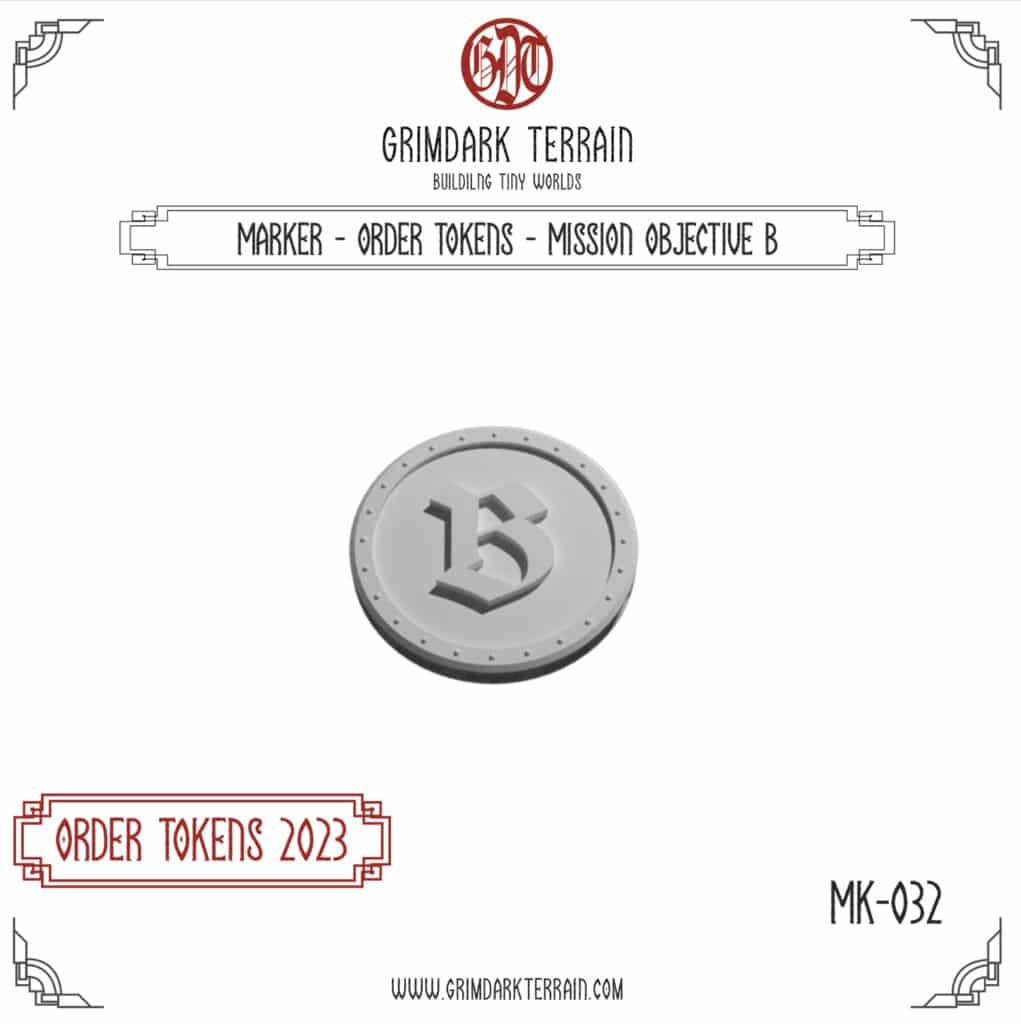 HHIL Order Tokens • GrimDark Terrain