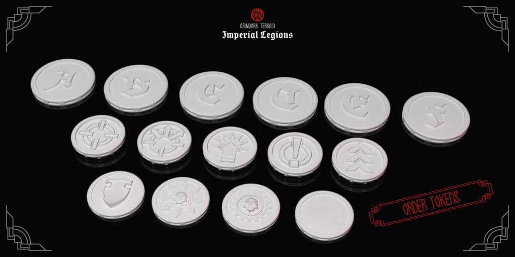 HHIL Order Tokens • GrimDark Terrain