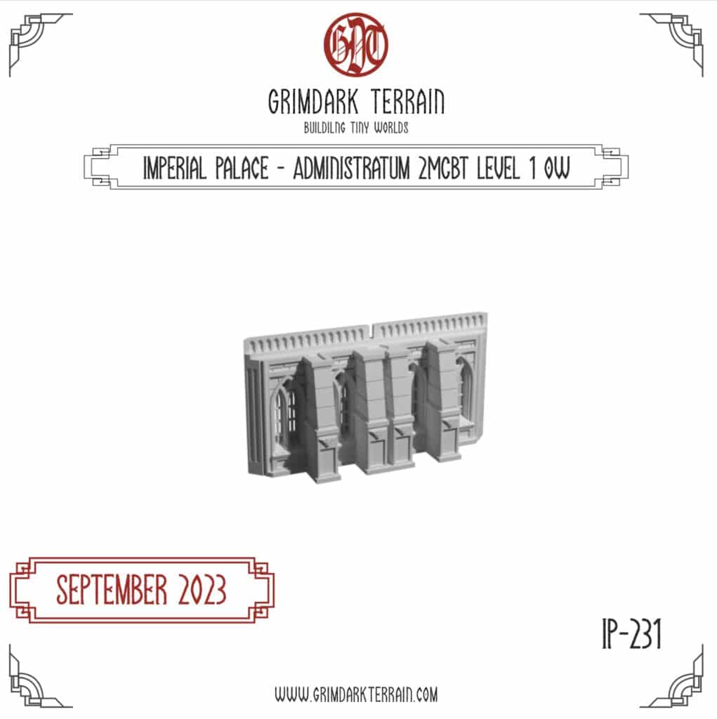 September 2023 - STL Package • GrimDark Terrain