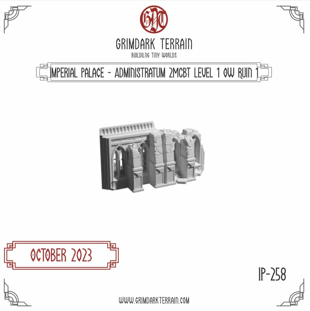 October 2023 - STL Package • GrimDark Terrain