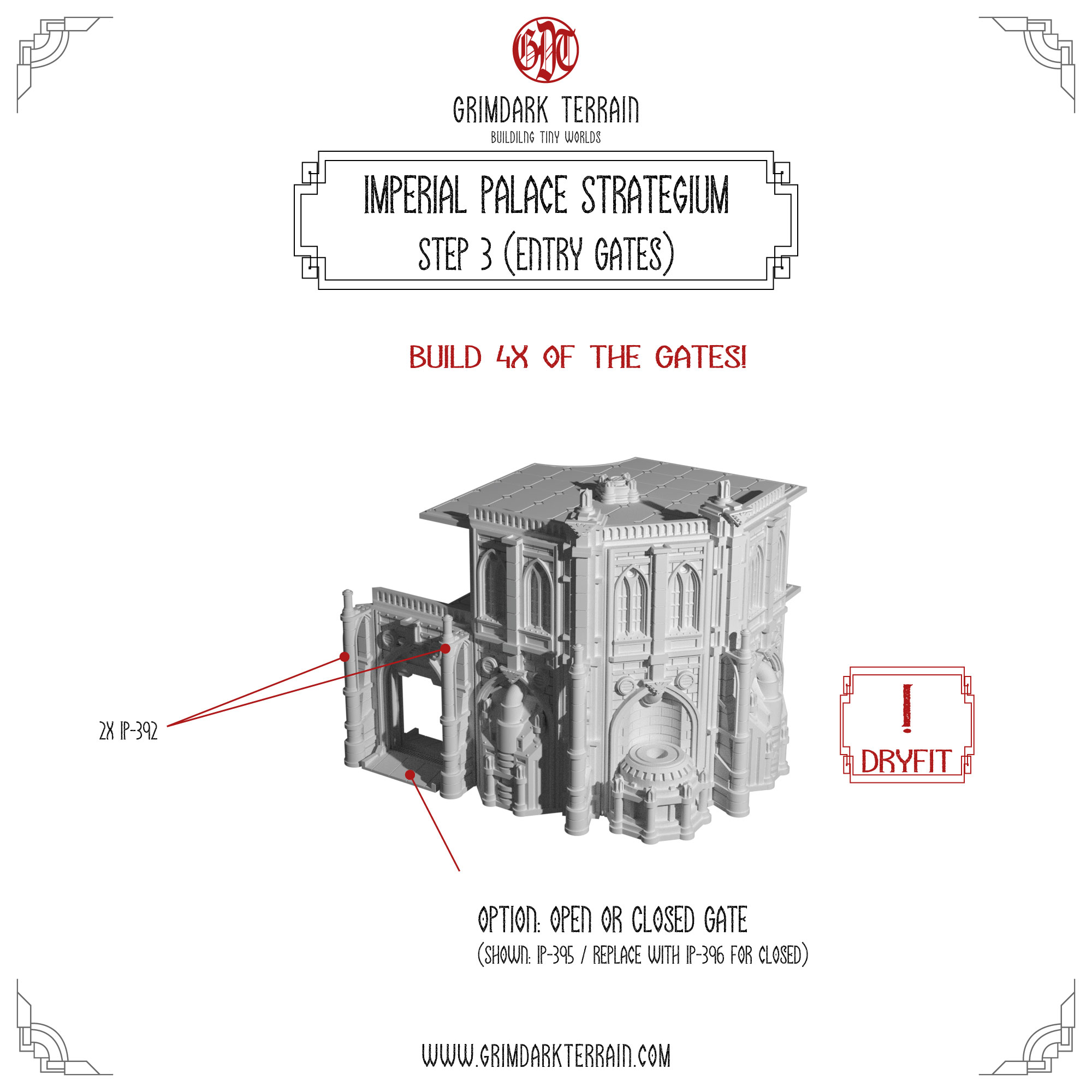 STC-196: Administratum Strategium • GrimDark Terrain