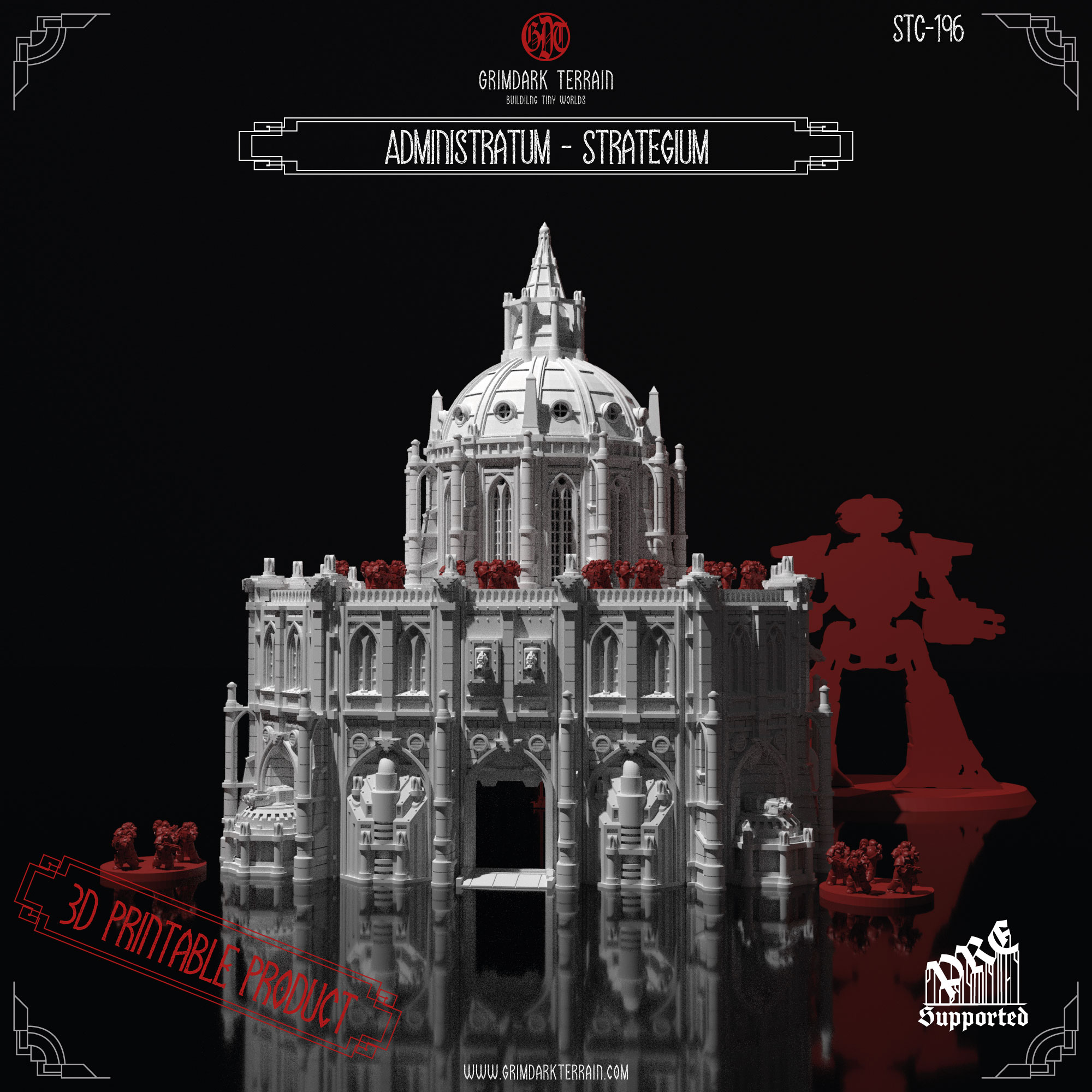 STC-196: Administratum Strategium • GrimDark Terrain