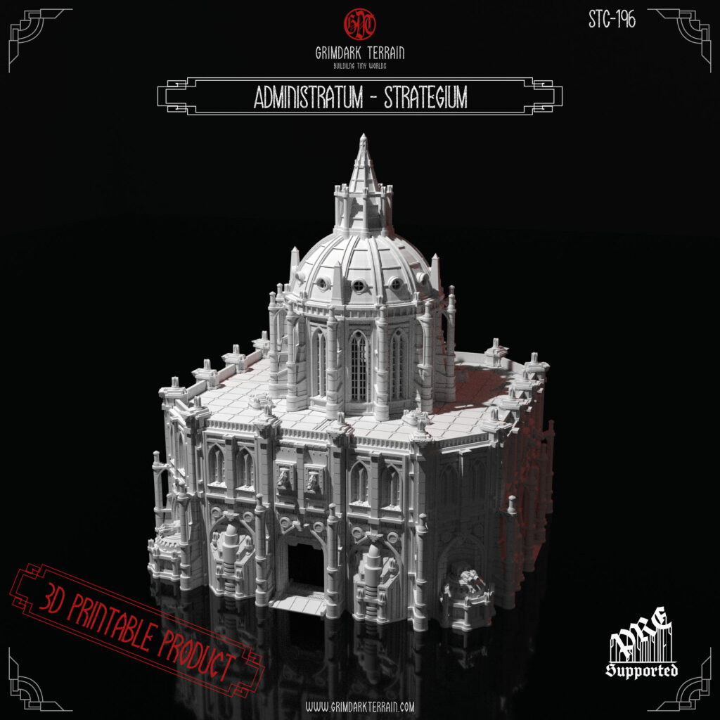 STC-196: Administratum Strategium • GrimDark Terrain