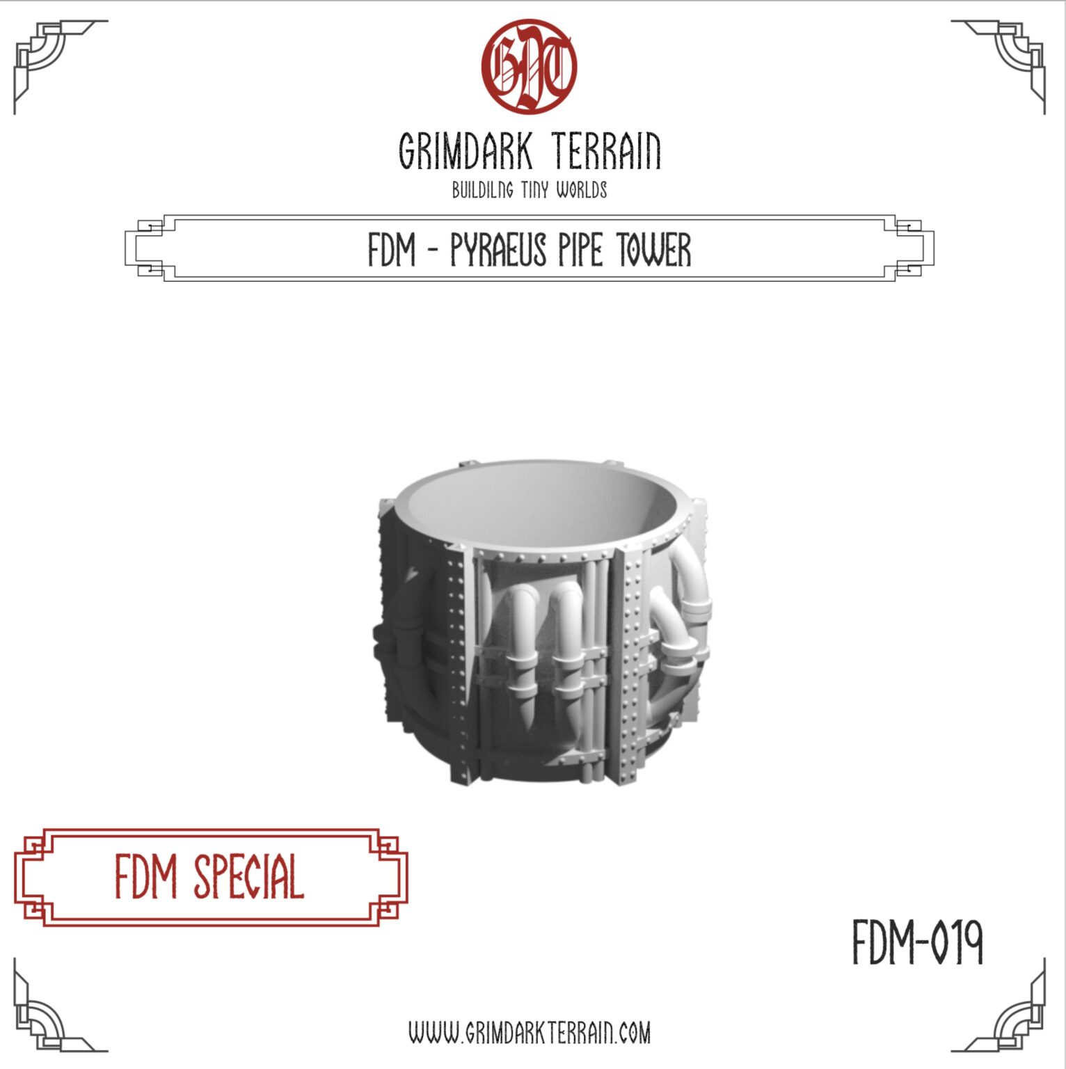 March 2024 - FDM Special Release • GrimDark Terrain